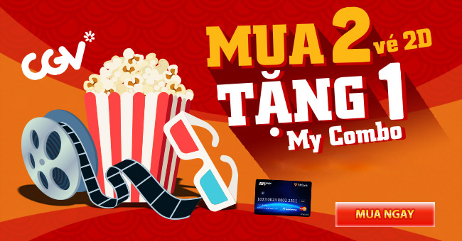 Cách nhận Bắp + Nước (My combo) miễn phí của CGV - Fshare Blog