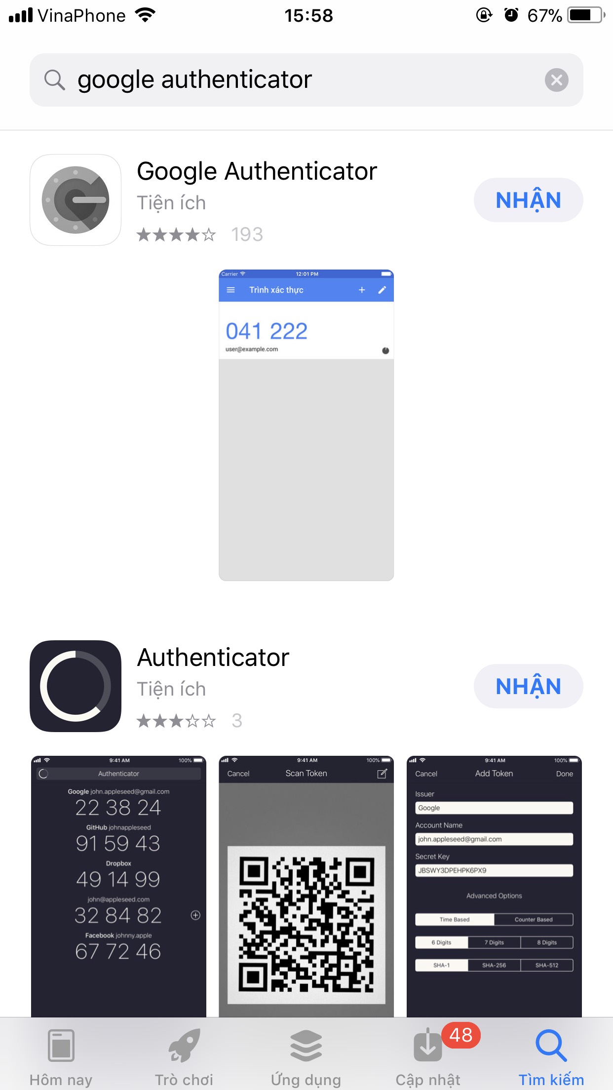 Mở rộng tính năng bảo mật OTP trên ứng dụng Google Authenticator ...