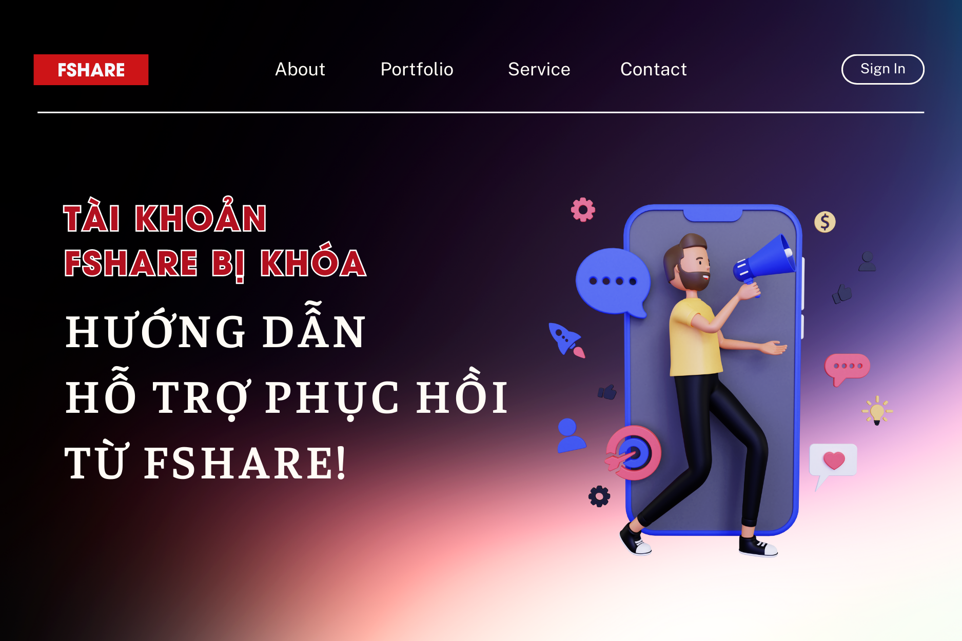 TÀI KHOẢN FSHARE BỊ KHÓA: HƯỚNG DẪN HỖ TRỢ PHỤC HỒI TỪ FSHARE!