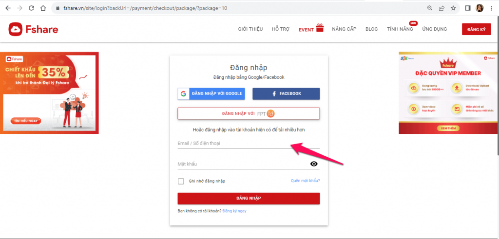 Fshare hướng dẫn thanh toán bằng hình thức quét mã VNPAY-QR - Fshare Blog