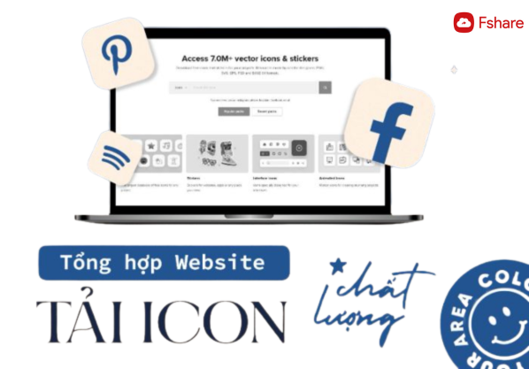 07 Websites cung cấp Icon miễn phí phục vụ thiết kế - Fshare Blog