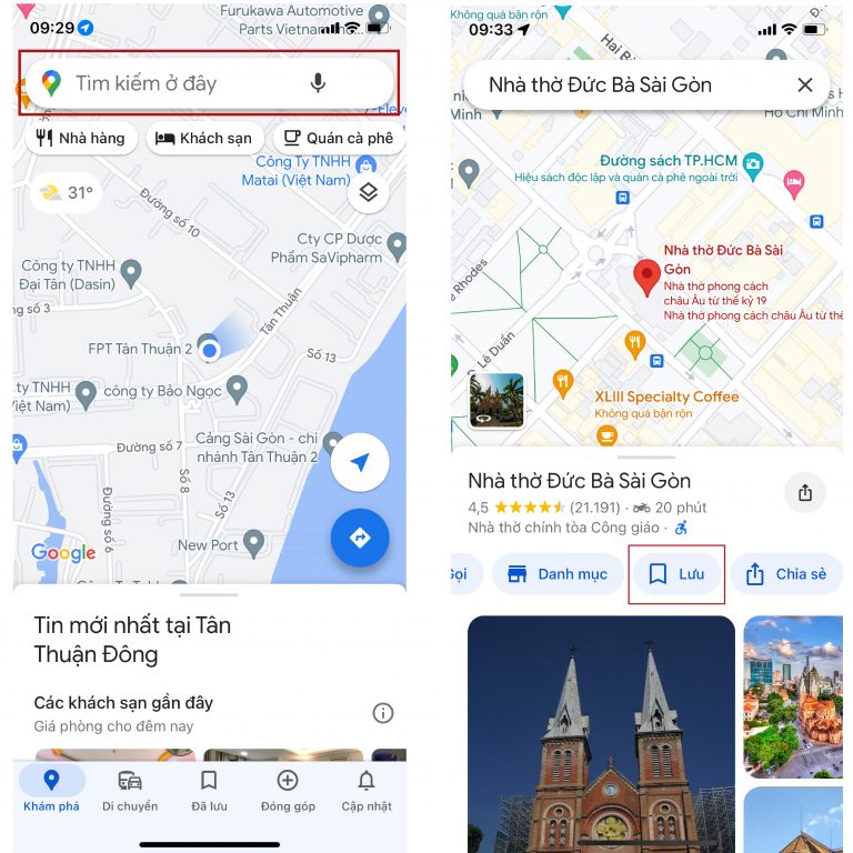Tips lưu địa điểm bằng emoji trên Google Maps - Fshare Blog