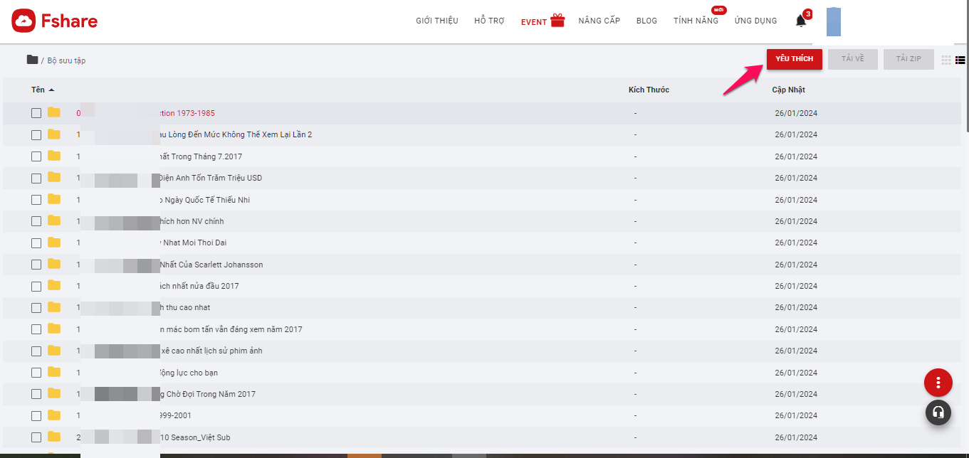 [Fshare] Tối Ưu Trải Nghiệm Xem Online với Tính Năng Yêu Thích và Tải ...